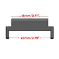 JZROCKER Watch Strap Connector Quick Release Metal Link Adapter ...