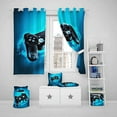 YST Gaming Curtain For Boys Game Room Decor Gamer Curtains Teens Kids ...