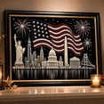 AMERICA 250TH ANNIVERSARY PEARL ART KIT Statue Of Liberty Washington ...