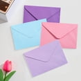 EcoVerve Multiple Color Cards Colored Envelopes 3x4.3 Inch Folding ...