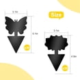 ACDANC Fruit Fly Traps,60 Pack Black Sticky Traps,Fungus Gnat Traps ...