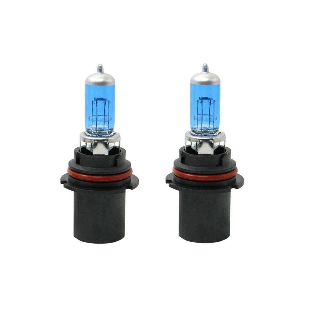 Halogen Headlight Xenon Lightbulb 12V 55W 5000K Pair White High Low ...