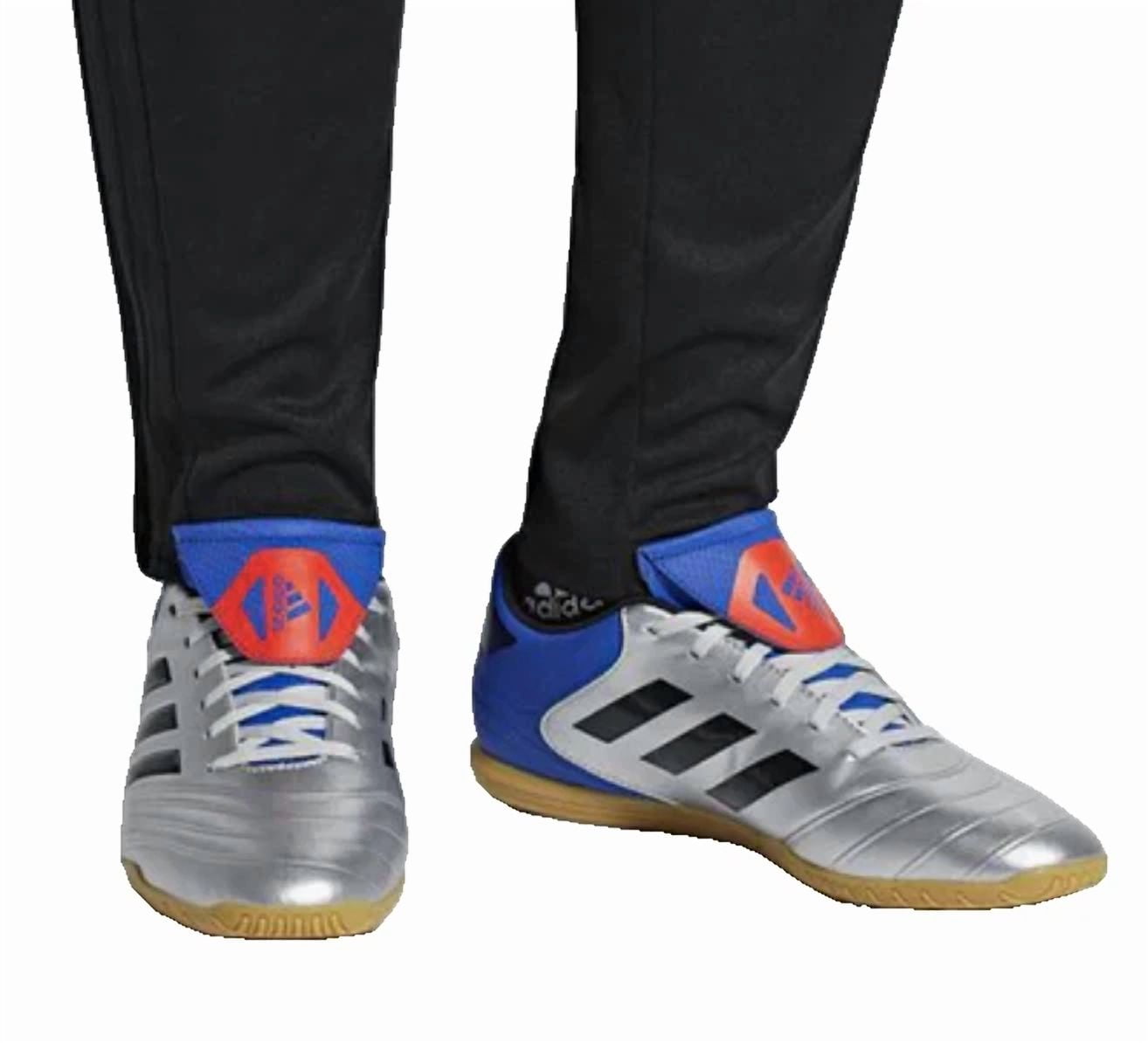 Adi-das Copa Tango 18.4 Indoor Soccer Shoe Men Size 10.5 Silver Blue ...