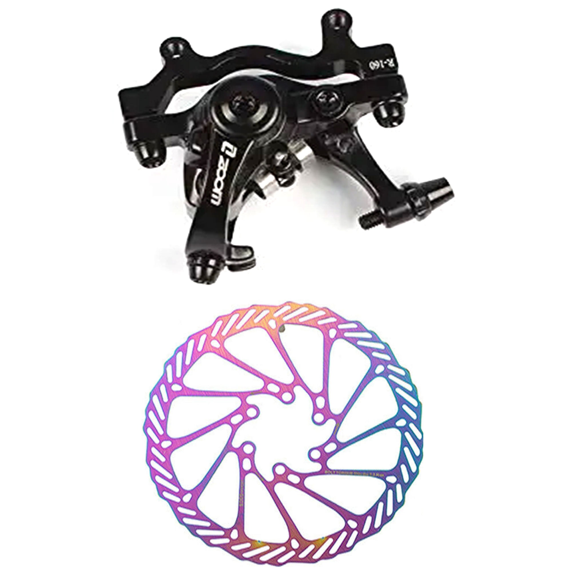 ZOOM MTB Bicycle Dual Piston Mechanical Disc Brake Caliper with G3 ...