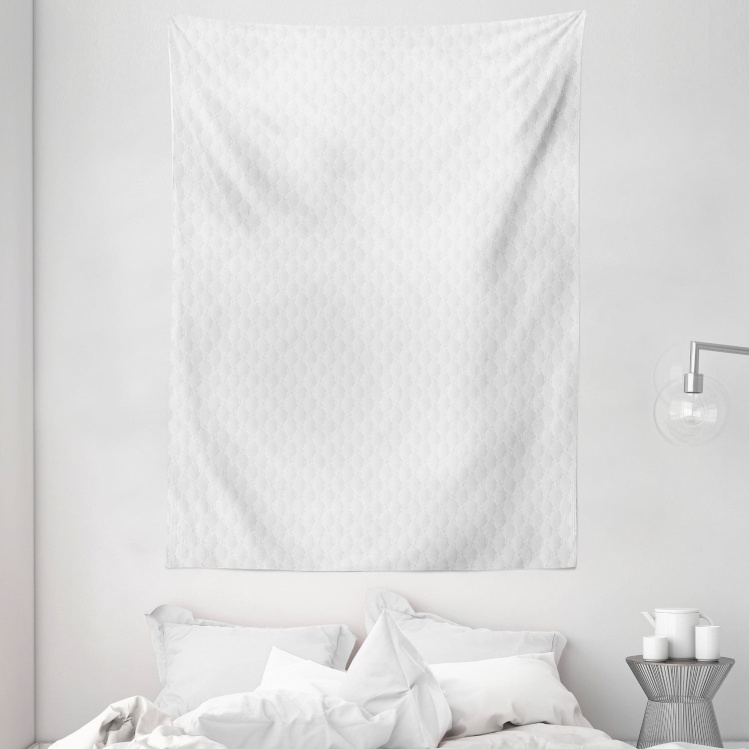 Neutral Color Tapestry, Plain and Simplistic Continuing Blobs in Soft ...