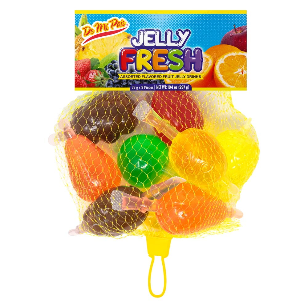 De Mi Pais Jelly Fresh 10.4oz / Assorted Flavored Fruit Jelly Candy 33g ...