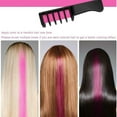US 10 Color Hair Chalk Comb Set Washable Temporary Dye Mark DIY Party ...