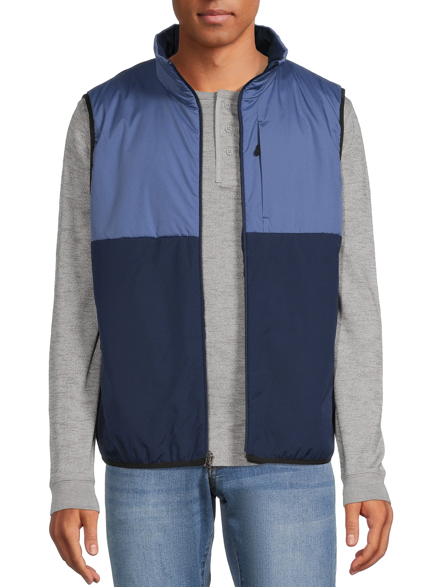 Swiss Tech Men's and Big Men's Midweight Vest, Sizes up to 5XL ...