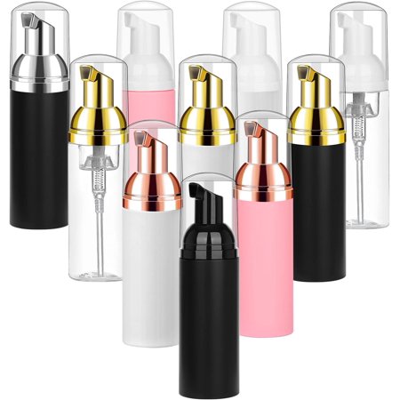 HONE 10 Pack 60 ml 2oz Foam Dispenser Bottles Plastic BPA Free ...