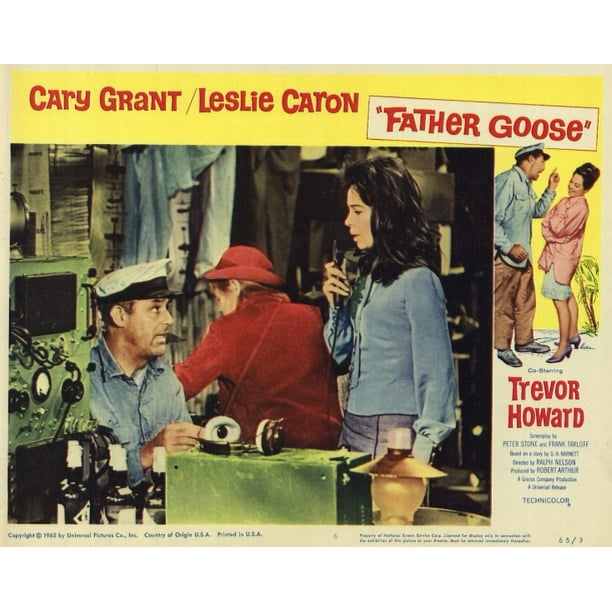 Father Goose - movie POSTER (Style F) (11" x 14") (1965) - Walmart.com