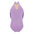 Doomiva Gymnastics Leotard for Girls Sleeveless Shiny Rhinestones One ...