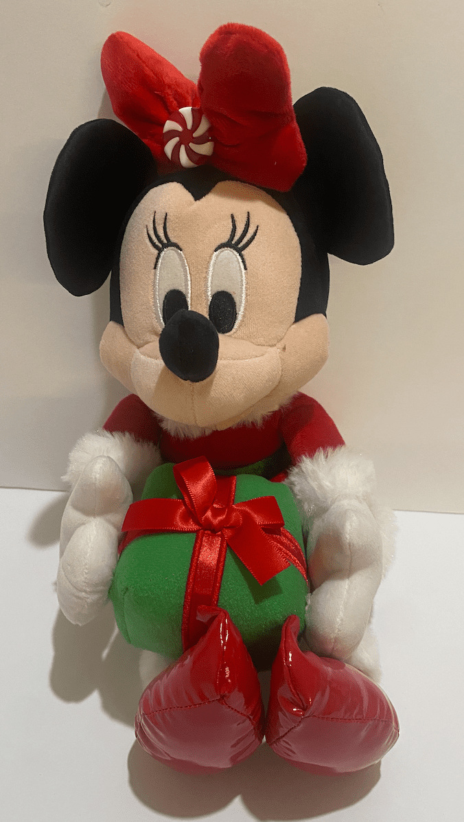 Disney Store Japan Minnie Mouse Present Christmas Plush New with Tags ...