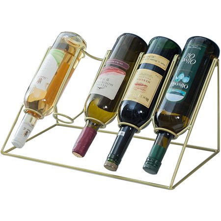 Wine Rack Metal Diagonal Wine Display Rack Simple Modern Creative ...