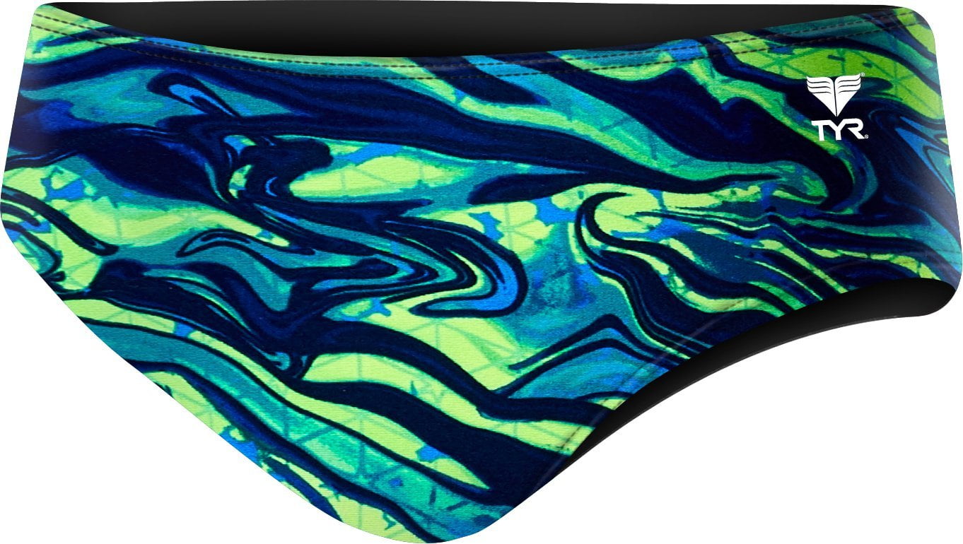 Tyr Brief MIRAMAR Blue/Green Size 32 - Walmart.com