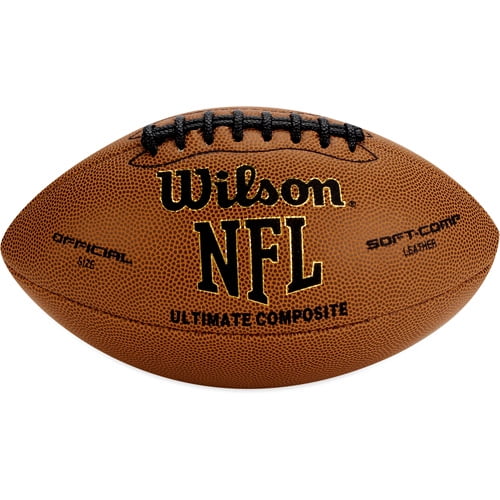 Wilson NFL Ultimate Composite Football, Official Size - Walmart.com ...