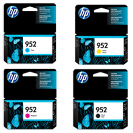 ~Brand New Original HP 952 INK / INKJET Cartridge Set Black Cyan Yellow ...