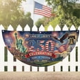 USA 250th Anniversary Pleaing Bunting Flag, USA Semiquincentennial ...