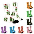 67 Socks 6 7 Meme Novelty Six Seven Crew Socks Funny Gifts For Boys ...