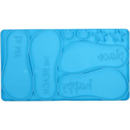 NOLITOY Slipper Molds Crystal Epoxy Silicone Mould DIY Slipper Wall Art ...