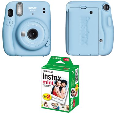 FUJIFILM INSTAX MINI 12 Instant Film Camera | Blue - Walmart.com