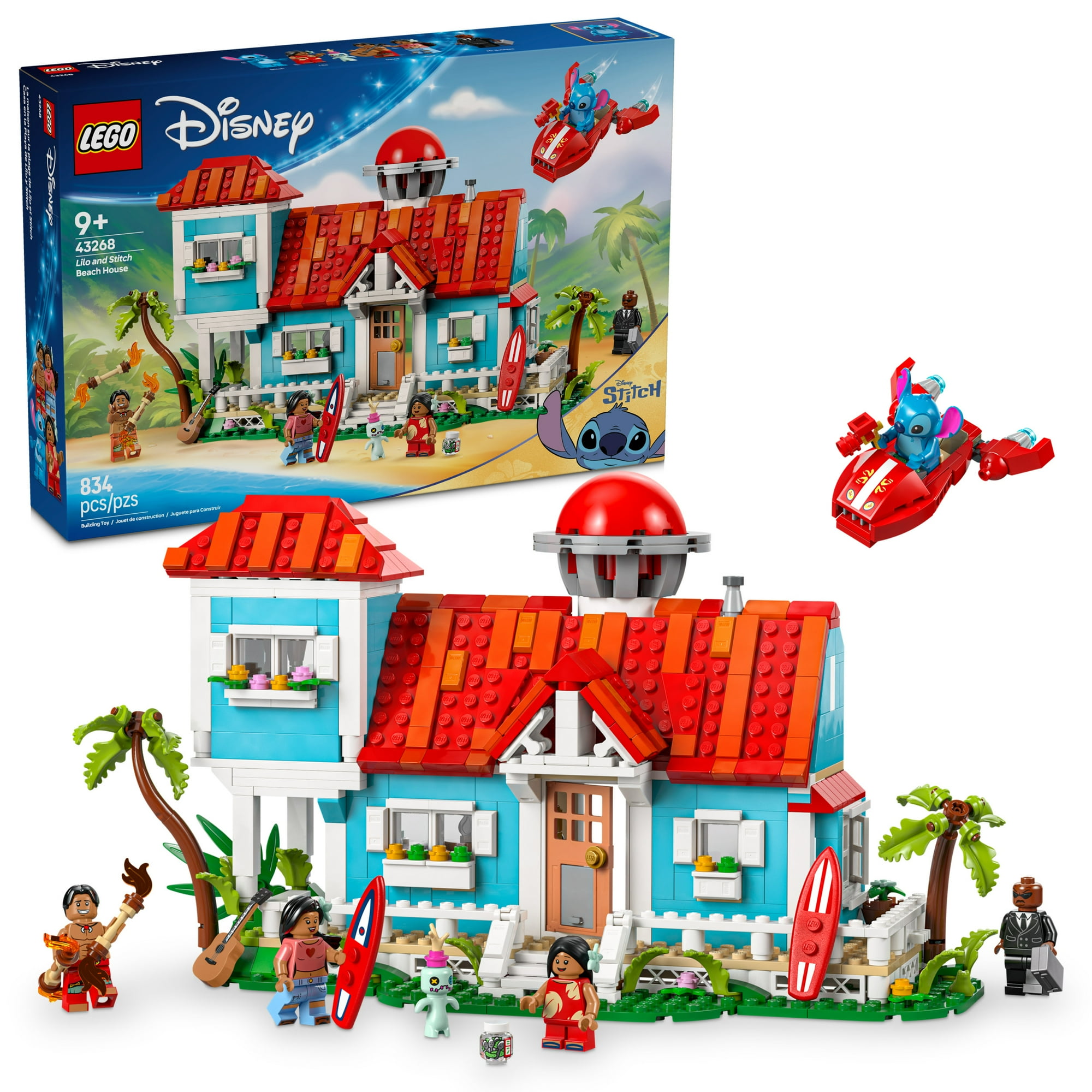 Click here for Lego Disney Lilo And Stitch Beach House Toy - Buil... prices