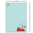 Snoopy‚Ñ¢ Typewriter Notepad, 60-Lined Peanuts Sheets, 5‚Äù x 7‚Äù Memo ...