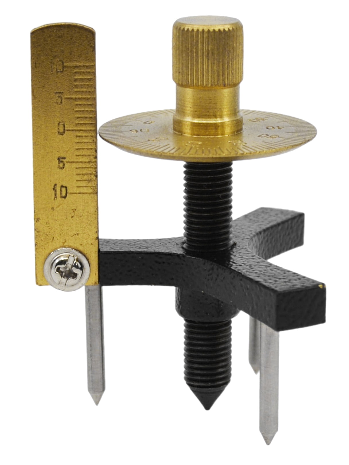 Spherometer, 2.5 Inch - 40mm Brass Dial Head - Includes 3 Stainless ...