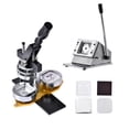 Customizable 2x2 Inch Magnet Maker Kit, Professional-Grade Press and ...