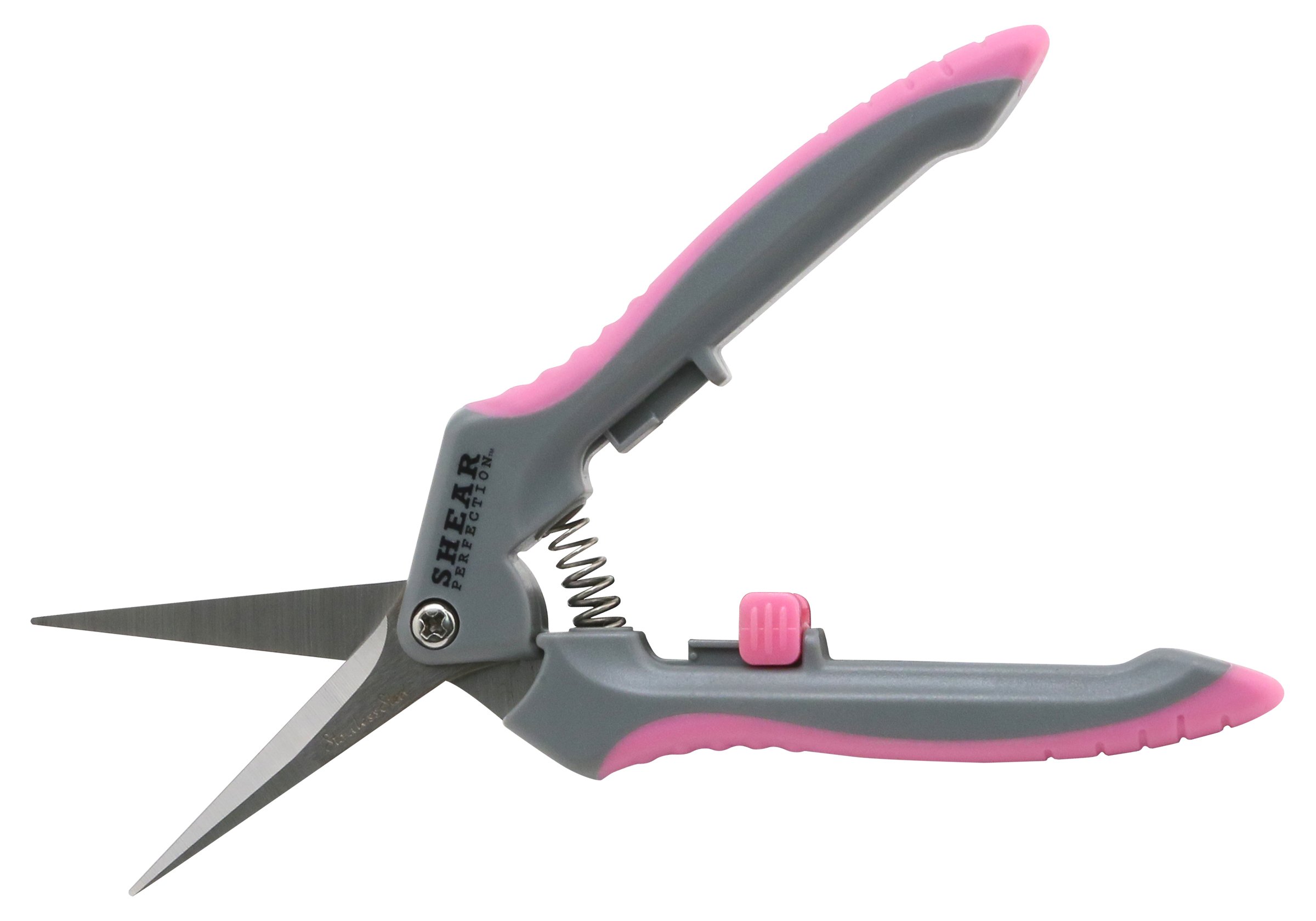 Shear Perfection Pink Stainless Steel Trimming Shears, 2" Straight ...