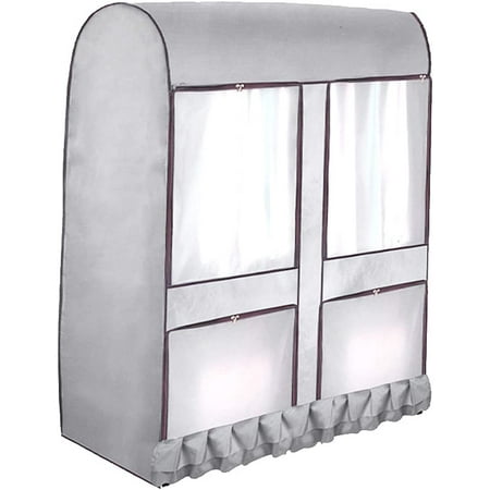 Garment Rack Cover, Garment Bags Oxford Clothing Rack Dust Cover, Well ...