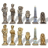 Civil War Solider Themed Chess Set with Glass Board, Multicolor ...