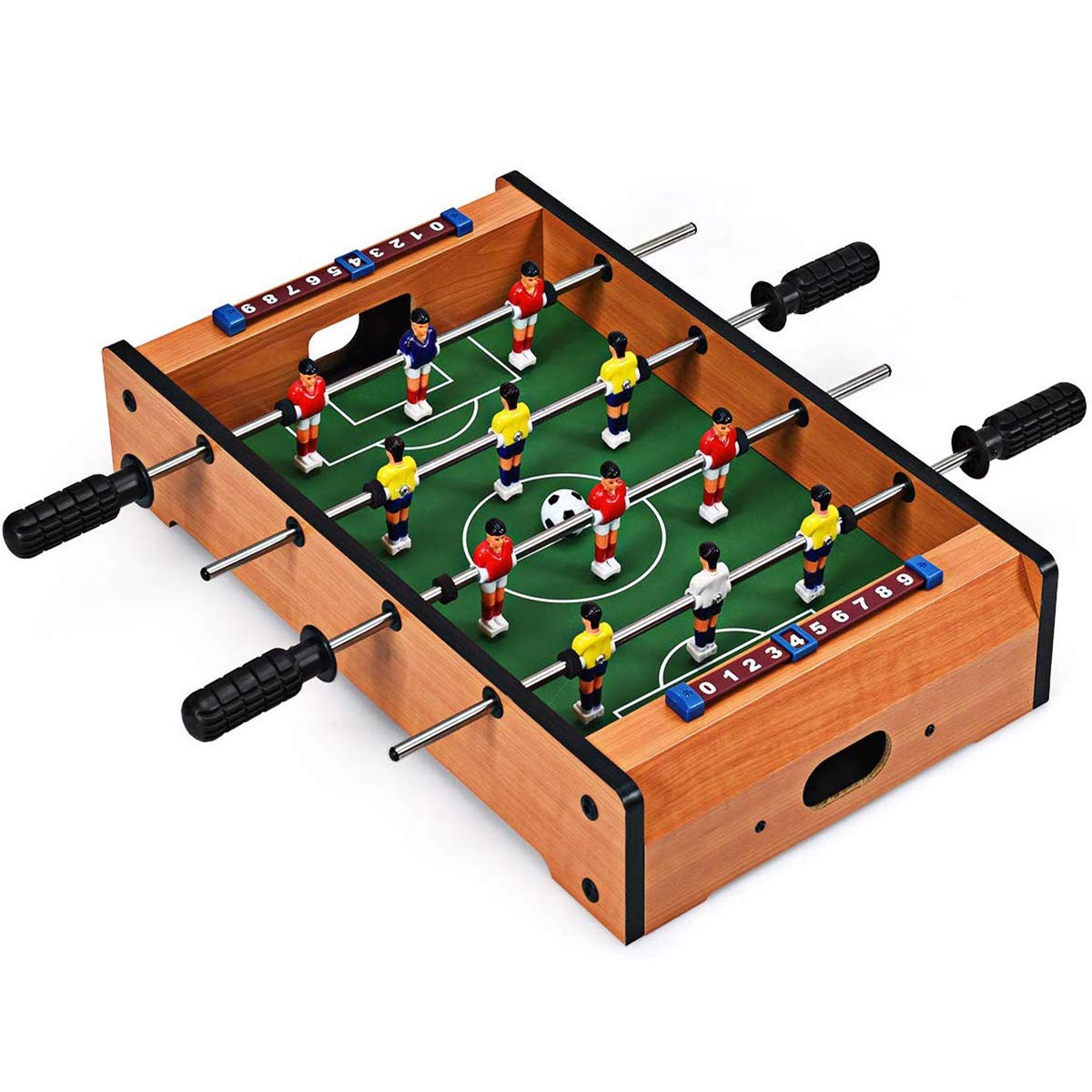 Giantex 20 Foosball Table Easily Assemble Wooden Mini Foosball Table