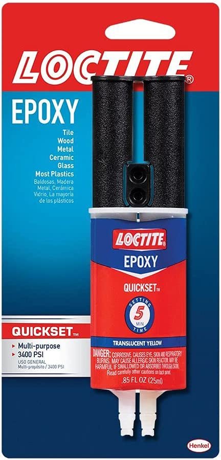 Loctite Epoxy Quick Set, 25 ml, Syringe - Walmart.com