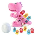 VTech Mix and Match-a-Saurus, Dinosaur Learning Toy for Kids, Pink ...