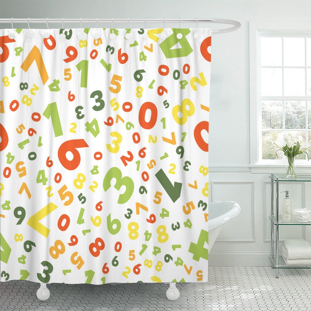 PKNMT Mathematics Different Numbers in Random Pattern Colorful School ...