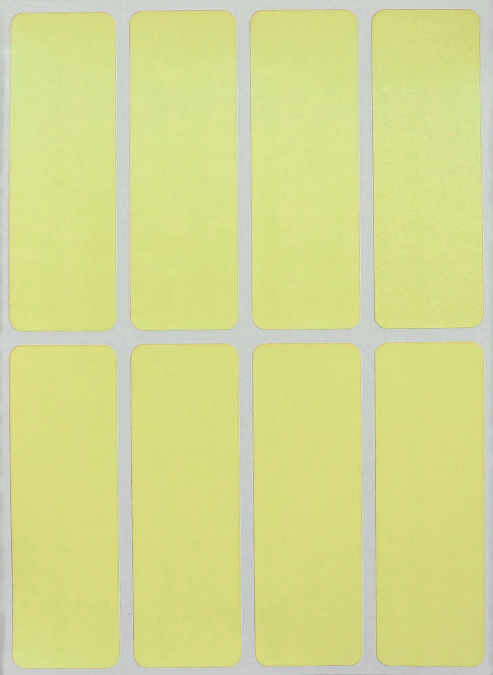 Royal Green 3x1 inch (75mm x 25mm) Labels Stickers Rectangular Pastel ...