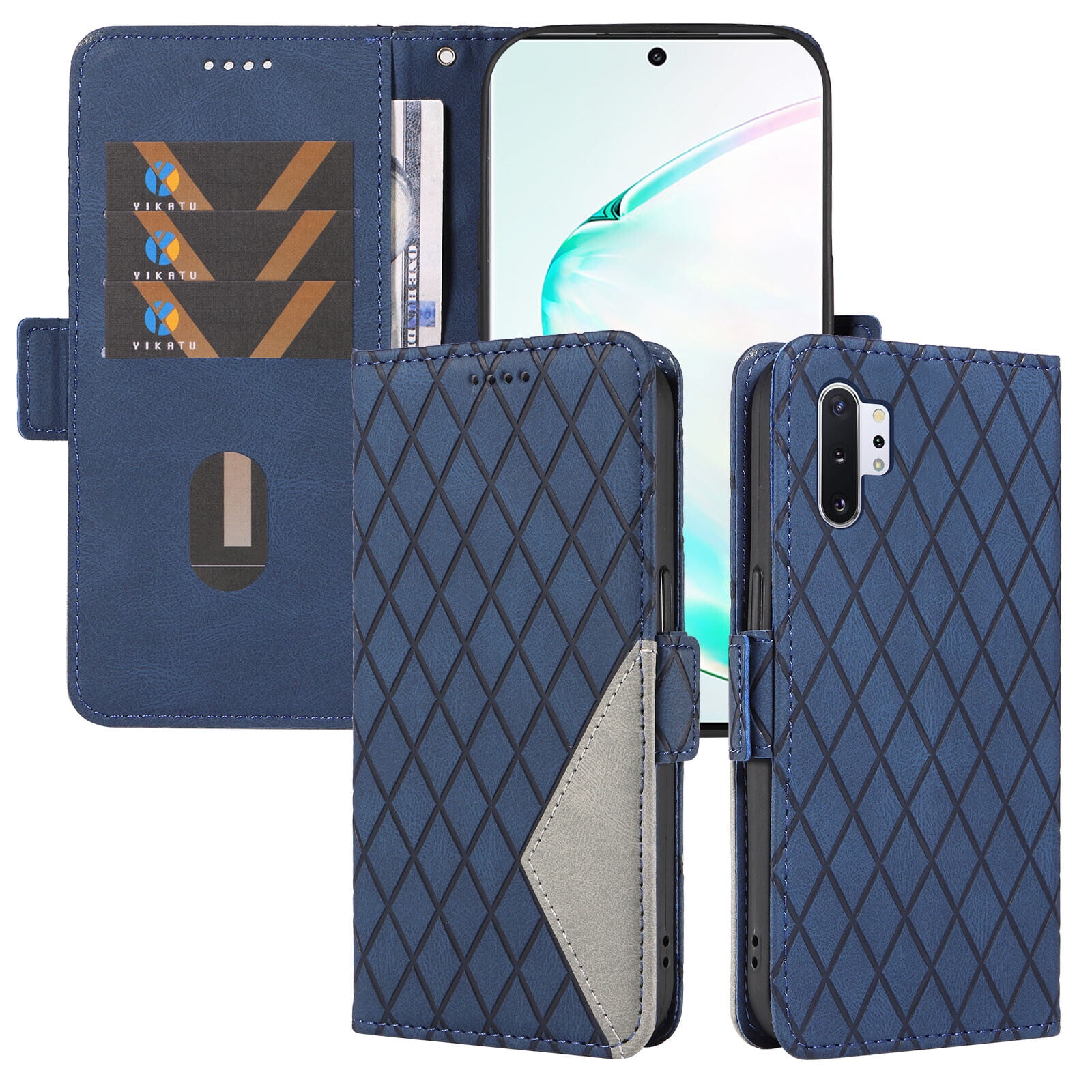 Compatible with Samsung Galaxy Note 10 Plus PU Leather Wallet Case with ...