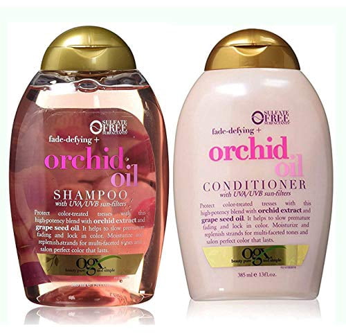 Organix Sulfate Free Fade-Defying + Orchid Oil Shampoo 13 Oz ...