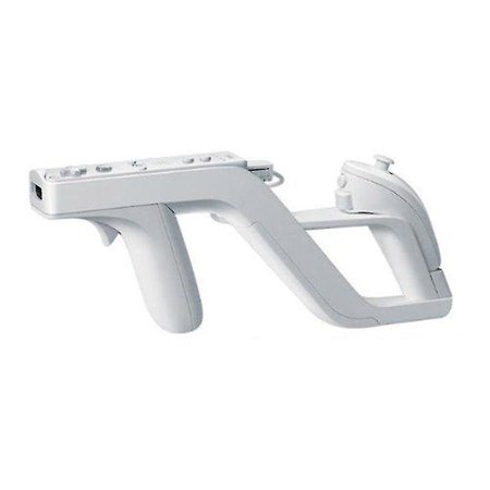 Wii-zapper Tool Detachable Nunchuk Holder For Game Shooting-nintend ...