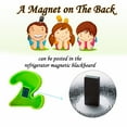 Magnetic Letters Numbers for Kids Fridge Magnets Alphabet Colorful ...