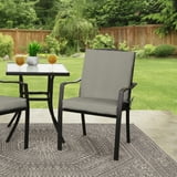 Mainstays 37"L x 19.5"W Tan 1 Piece Rectangle Outdoor Chair Cushion ...