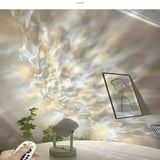Water Ripple Dynamic Crystal Projection Lamp, 12 Colors Rotating Wave ...