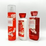 Bath and Body Works Japanese Cherry Blossom 3-Piece Bundle: 8oz Body Lotion, 10oz Shower Gel ...