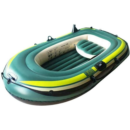 Dyfrio Inflatable Boat, Three Person PVC Inflatable Kayak Diving ...