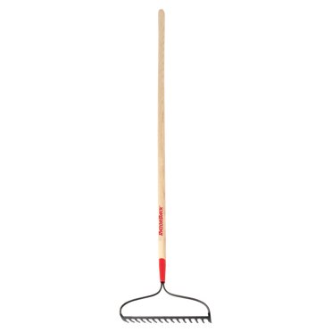 Flexrake 19" Steel Head Lawn Rake - Walmart.com