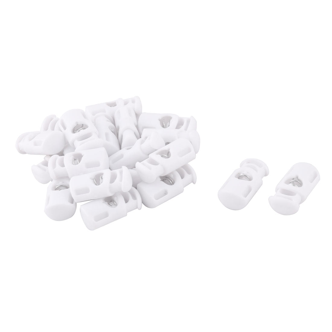 Plastic Single Hole Spring Loaded Clothes Sliding Cord Lock Fastener ...