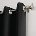 Sun Zero, Blackout Curtains, 80 x 84 in. Norwich Black, Black - Walmart.com