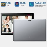 "Hot Pepper Puya 10.1"" HD LTE Tablet, Quad Core, 3GB RAM, Android 12 ...