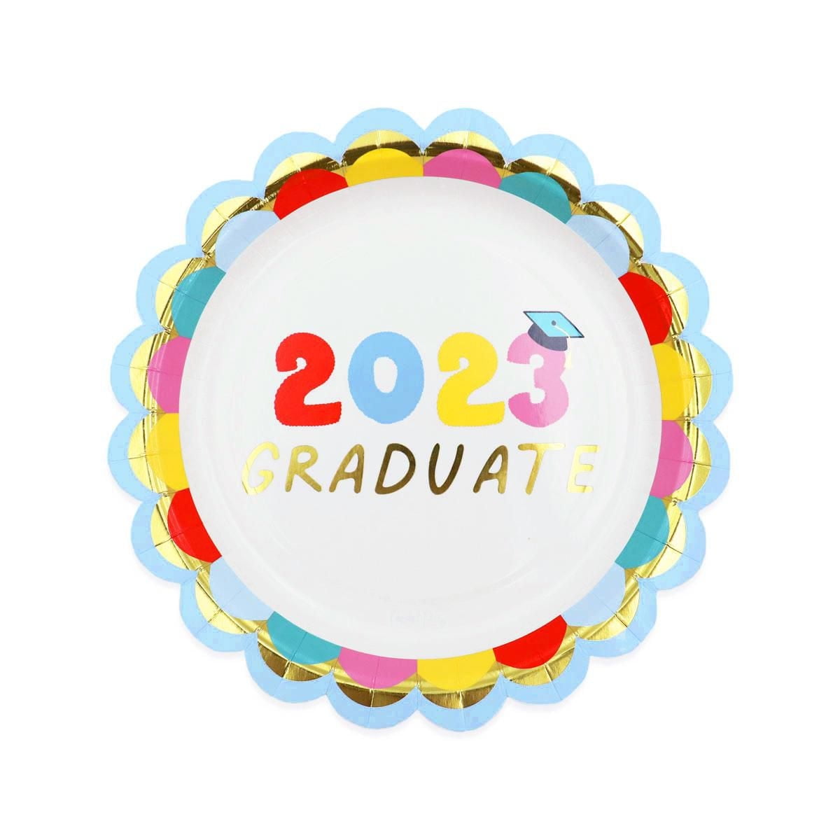 Packed Party "Graduation Time" 10CT 9" Lunch Plates - Walmart.ca