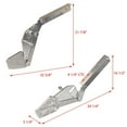 Cobalt Boat Swim Platform Brackets 24-20-42-0099 | R30 Hydraulic (2PC ...
